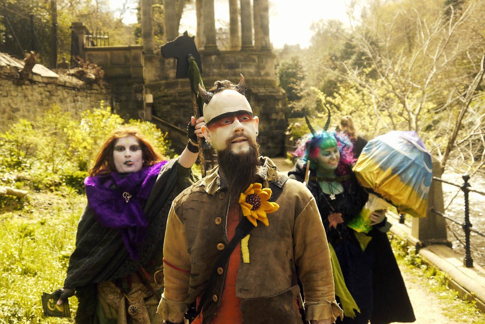 Before the festival, wild faeries roamed Edinburgh – Beltane Fire Society
