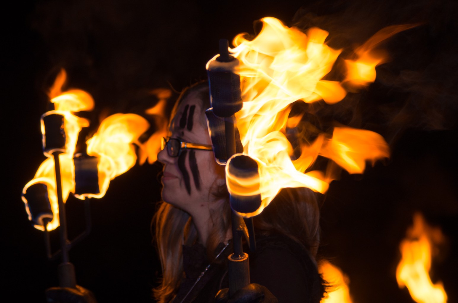 Magic and flame with the Fire Ravens – Beltane Fire Society