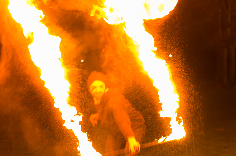 Magic and flame with the Fire Ravens – Beltane Fire Society
