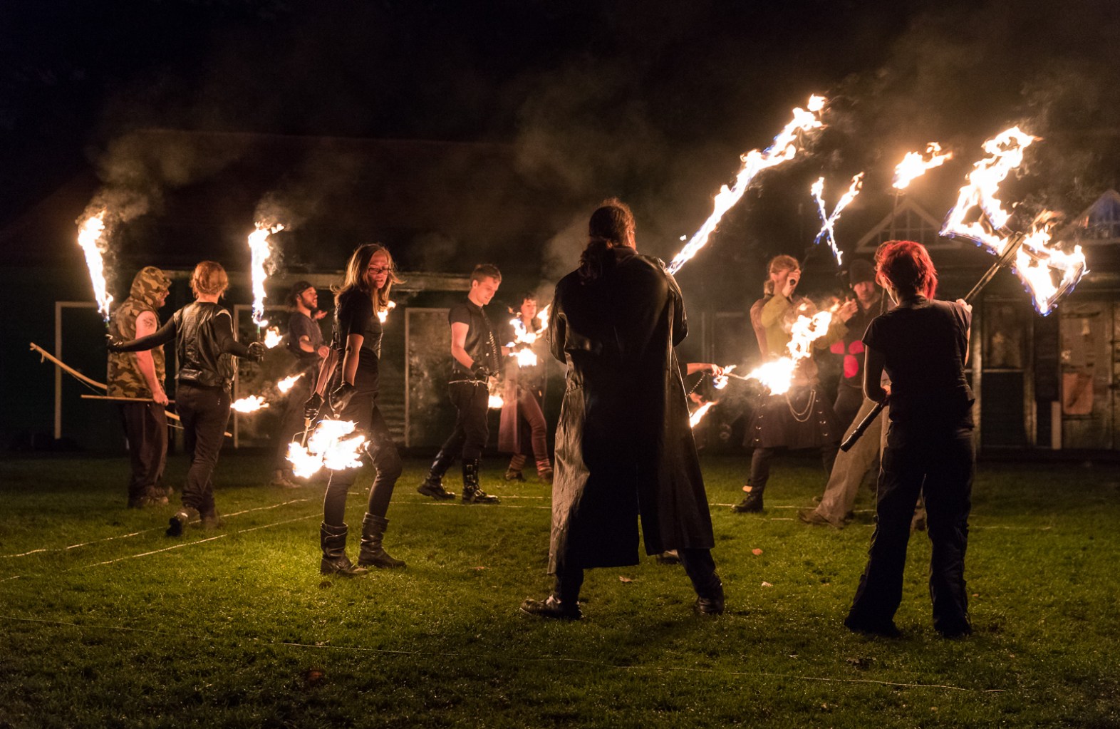 Magic and flame with the Fire Ravens – Beltane Fire Society